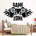 Gamer Wall Decal Video Games Wall Sticker Controller Wall Decal Gaming ...