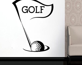 Golf Decal Golf Swing Car Decal Golfing Decal Love Golf Car - Etsy