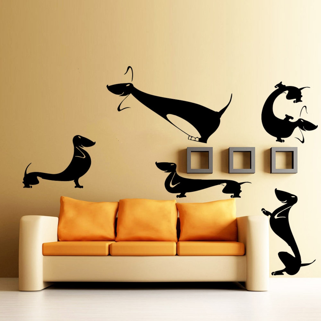 Dachshund , Animals, Dog, Pets, Dog Breed, Puppy Wall Decor,wall Decal ...