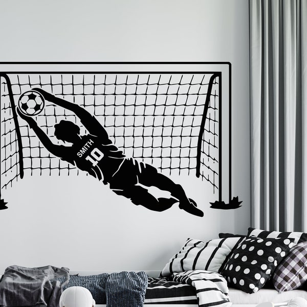 Boys Soccer Bedroom Decor - Etsy