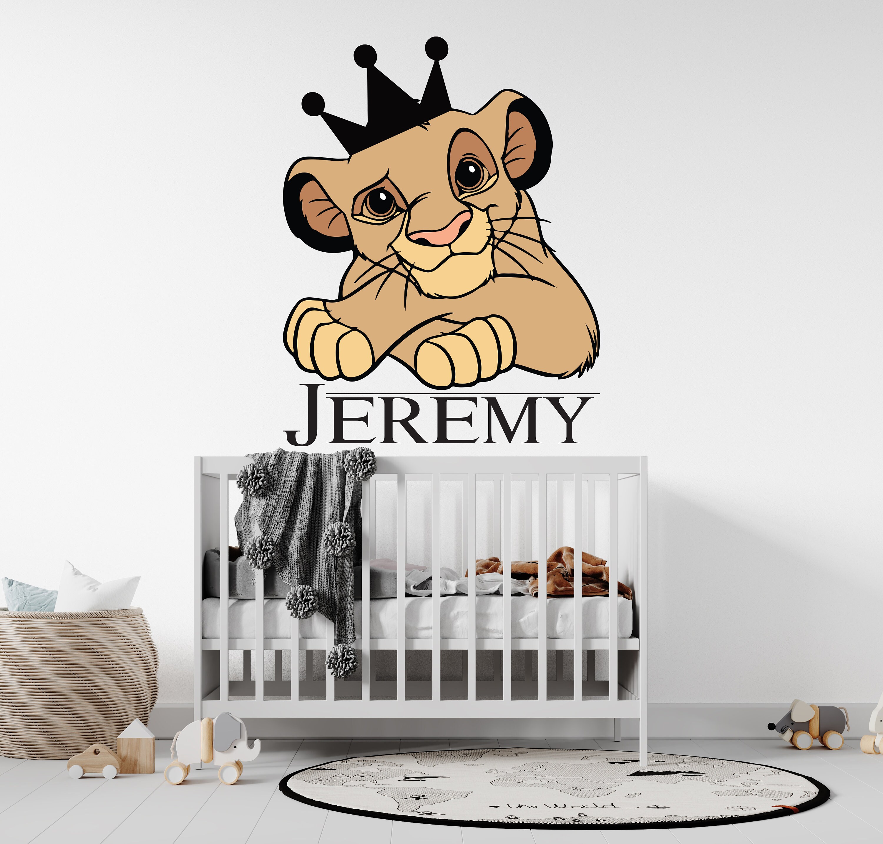 Lion King Wall Decal: Simba & Mufasa Quote, Nursery Decor, CUS209 - Etsy