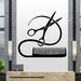 Hair Salon Wall Window Decal Sticker Hair Stylist Hair Tools Scissors ...