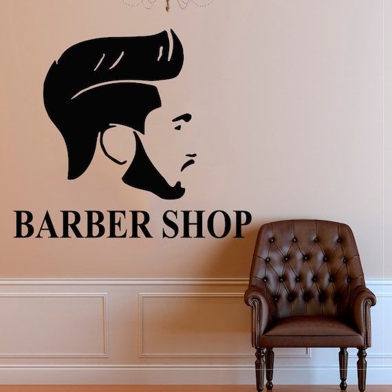 Hair Salon Wall Window Decal Sticker Hair Stylist Hair Tools | Etsy