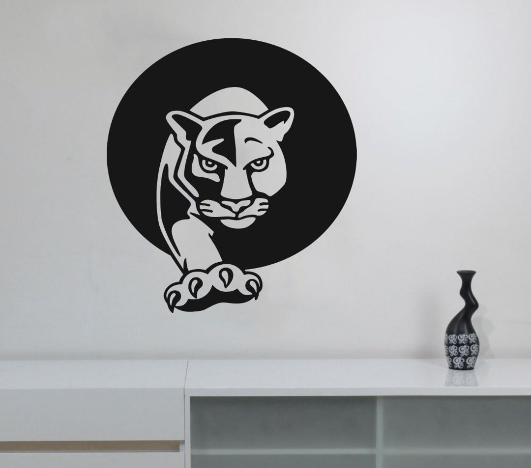 Panther Wall Decal | Panther Wall Sticker | Panther Wall Decor T1336 - Etsy