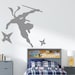 Ninja Wall Decal Samurai Wall Sticker Warrior Wall Decor - Etsy