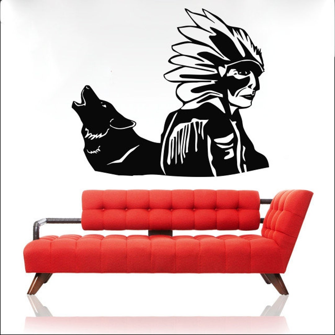 Wolf Beast Werewolf Predator Howl Animals Wall Decor Wall Decal Car ...