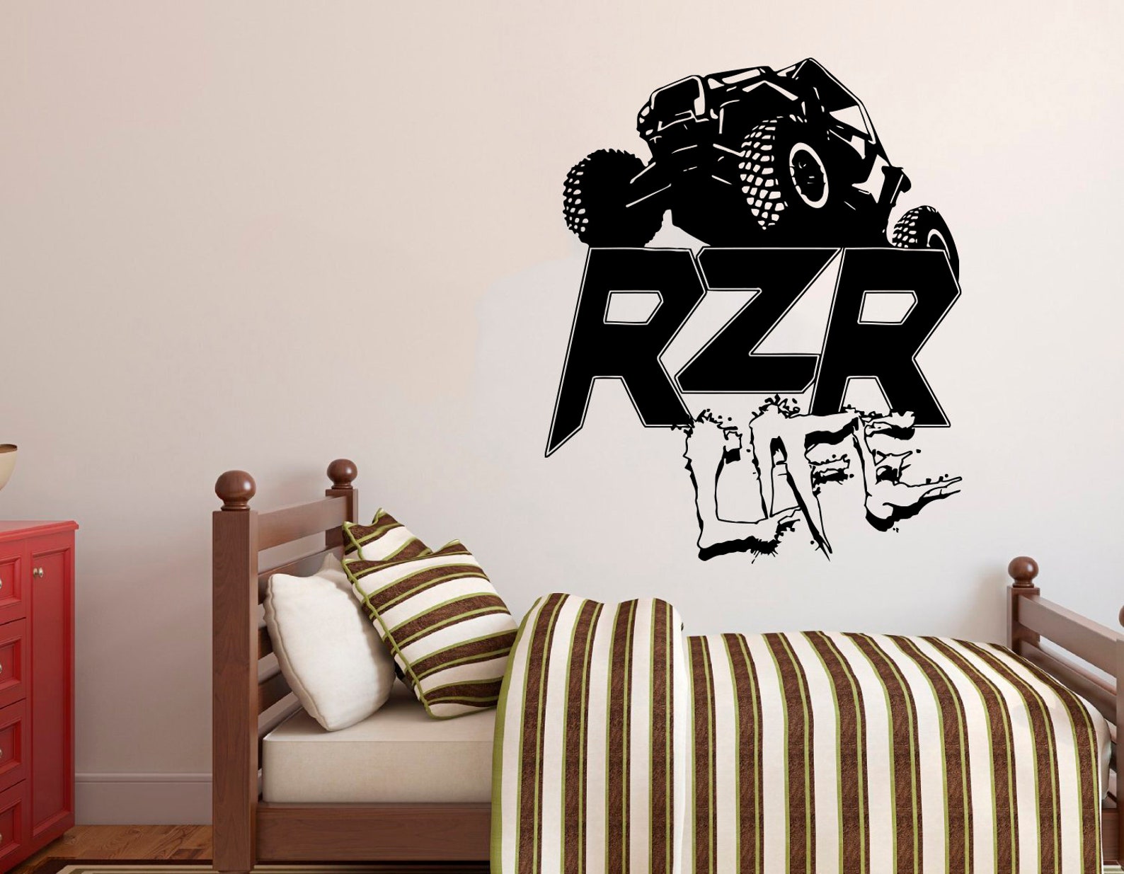 Polariz RZR Wall Decal UTV Wall Sticker for Kids 5228 - Etsy
