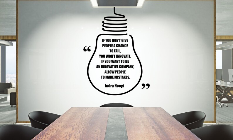 Office Wall Decal Teamwork Quote Wall Sticker Office Decor - Etsy