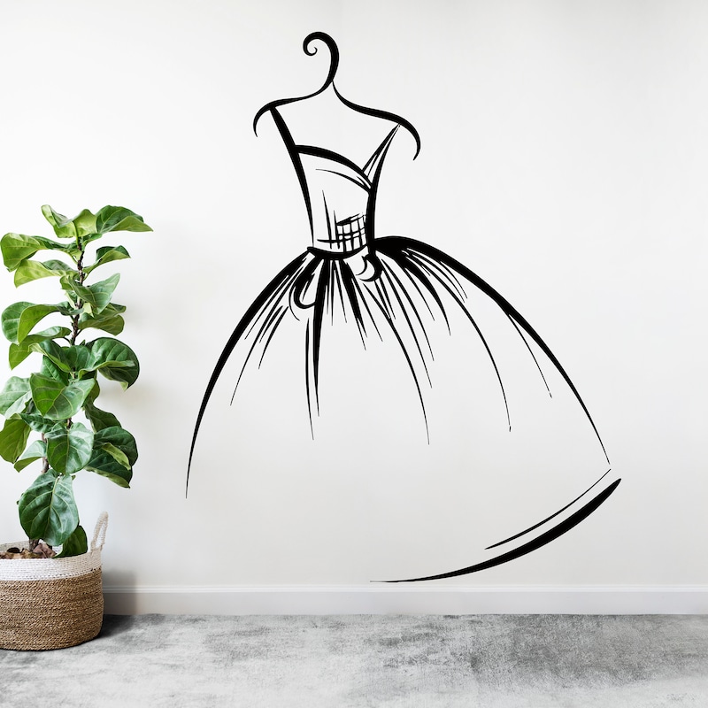 Fashion Wall Decals - Etsy UK