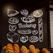 Bakery Wall Decal Bakery Wall Sticker Bakery Window Decal 4435 - Etsy