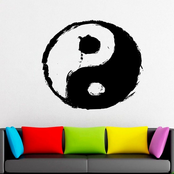 Yin Yang Decal - Etsy