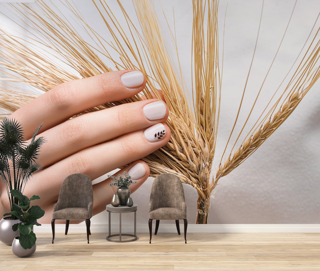 Nail Salon Peel and Stick Wallpaper for Beauty Salon Manicure Pedicure ...