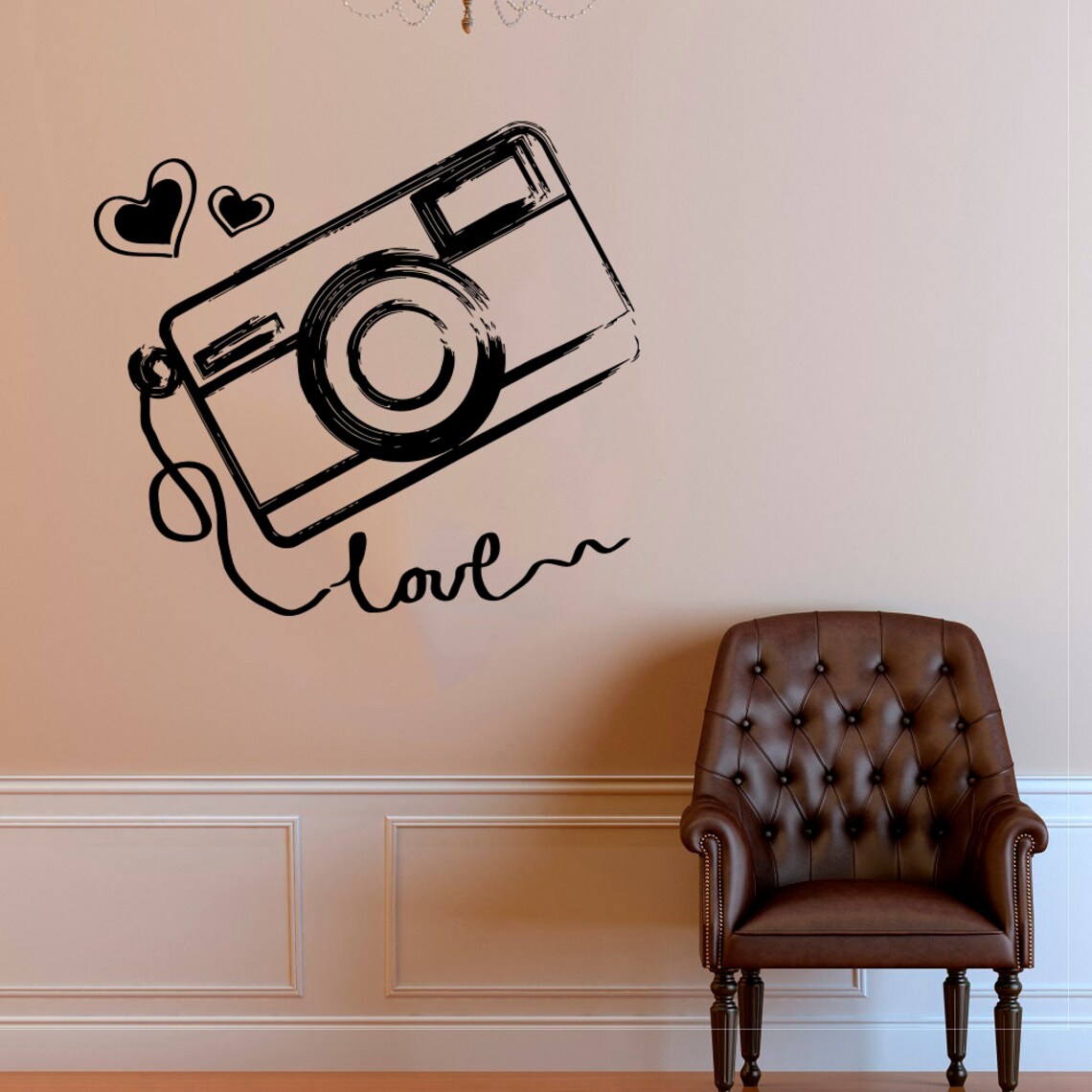 Photo Studio Decor Photo Camera Art Photo Decal Camerawall | Etsy