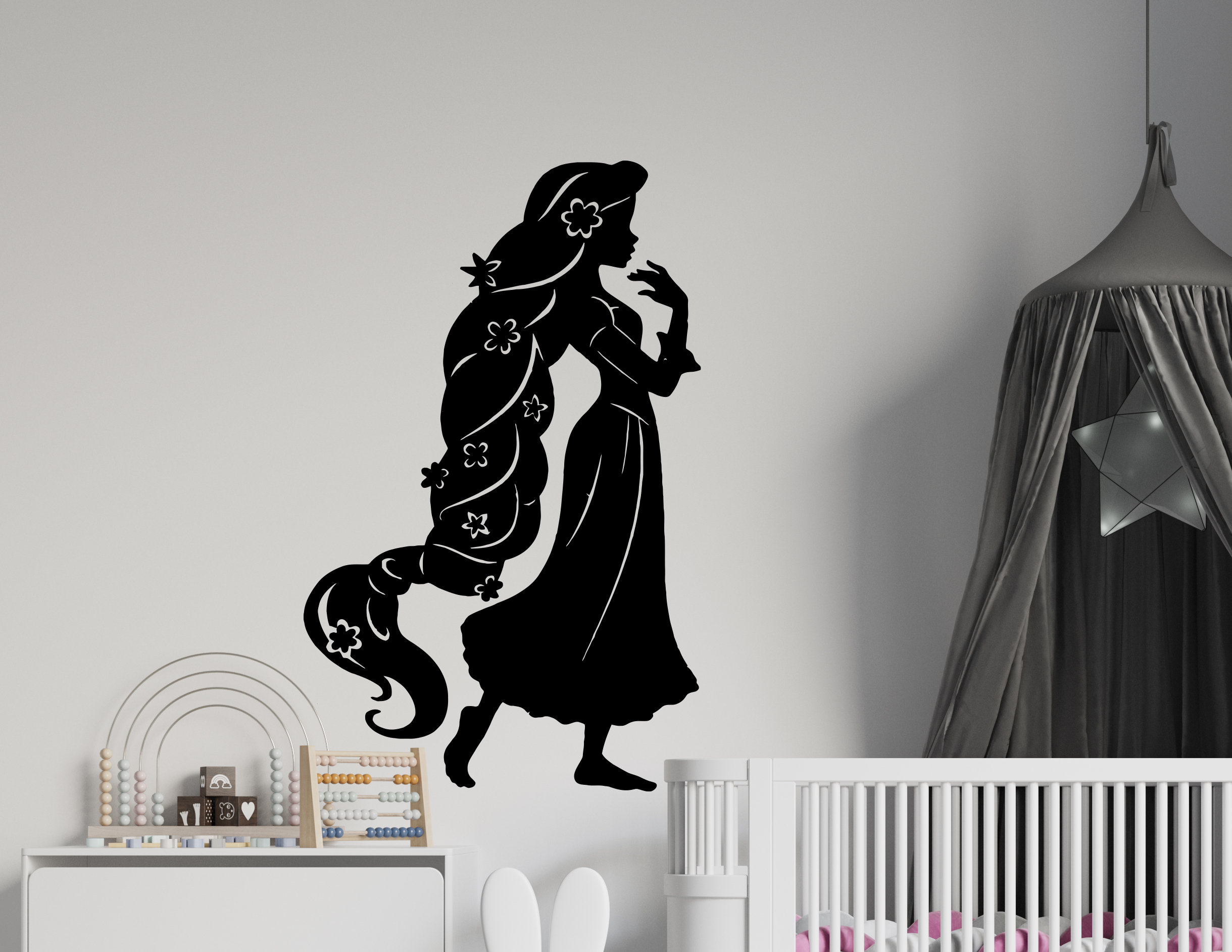 Tangled Rapunzel Wall Stickers