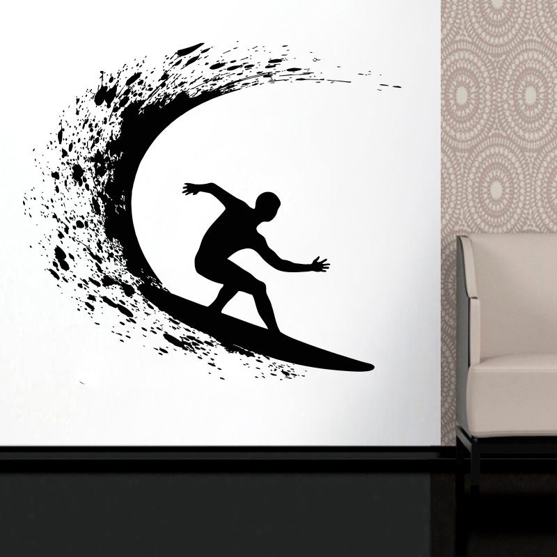 Surf Decal - Etsy