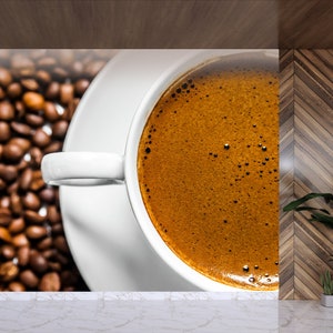 Coffee Peel and Stick Wallpaper for Coffee Shop Self Adhesive Removable ...