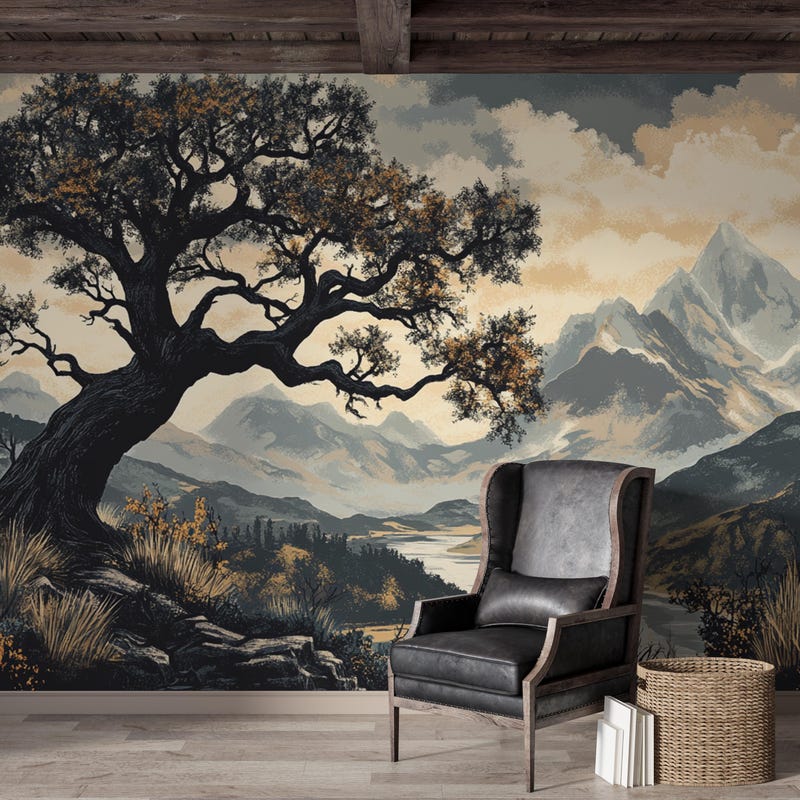 Nature Wall Mural - Etsy
