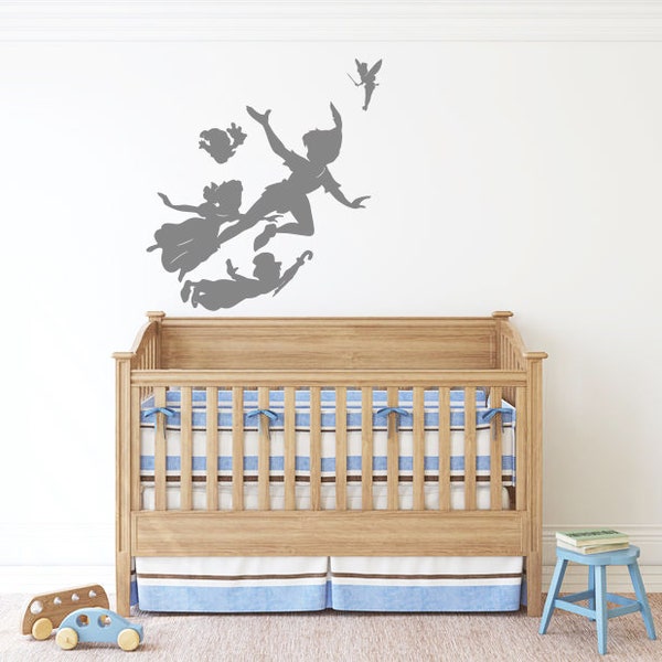 Peter Pan Wall Decal - Etsy