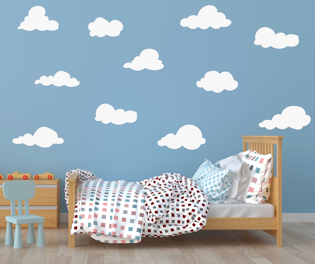 Clouds Wall Decal | Clouds Wall Decor for Nursery | Clouds Stickers for ...
