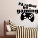 Gamer Wall Decal | Video Games Wall Sticker | Controller Wall Decal ...