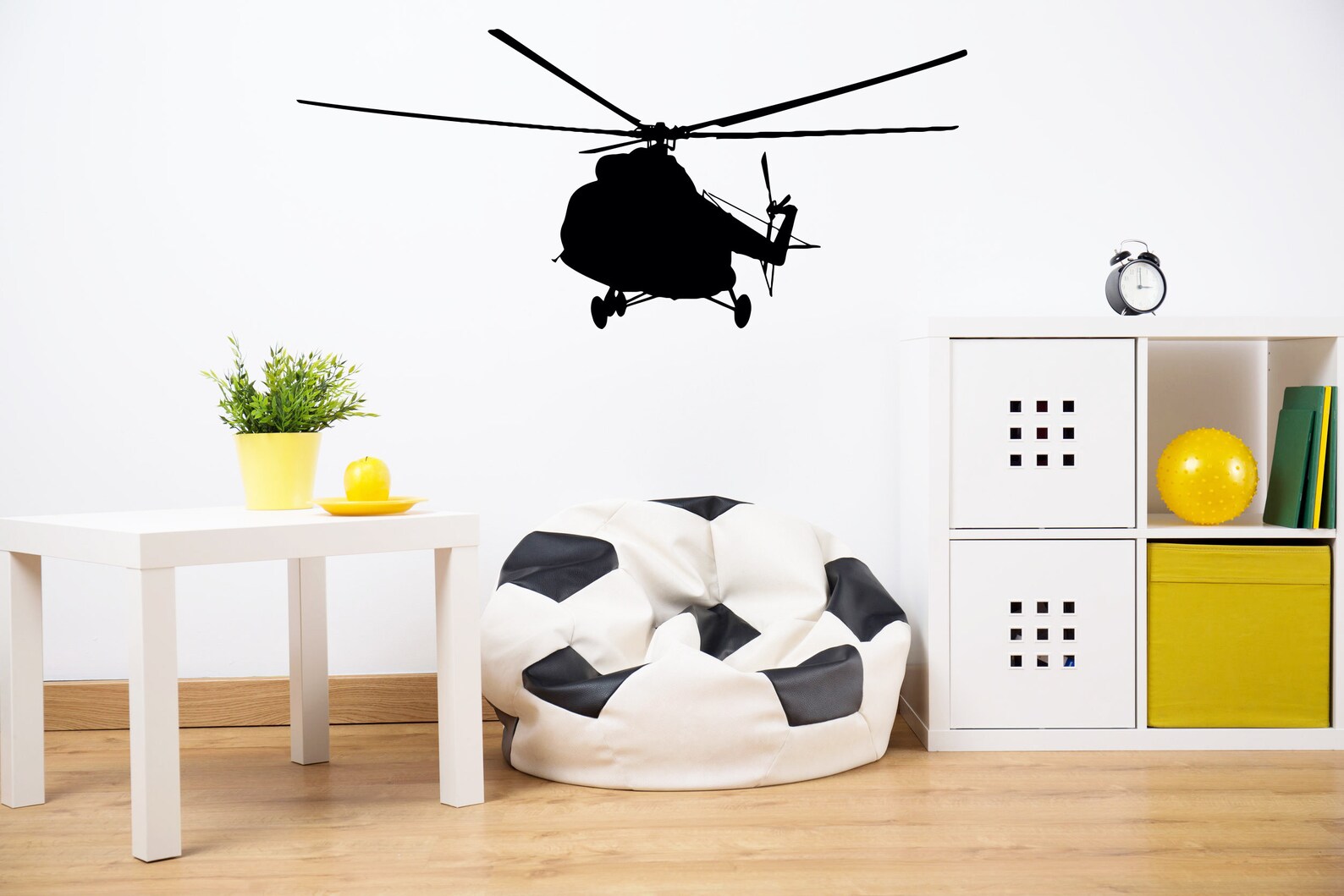 Helicopter Wall Decal Helicopter Wall Sticker Helicopter | Etsy
