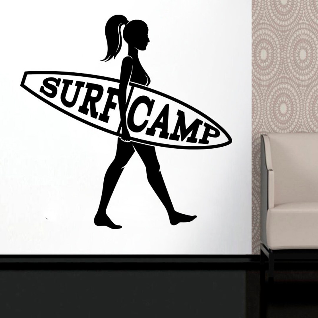 Surfing Surfer Board Wave Ocean Extreme Wall Sports Wall Decor Wall ...