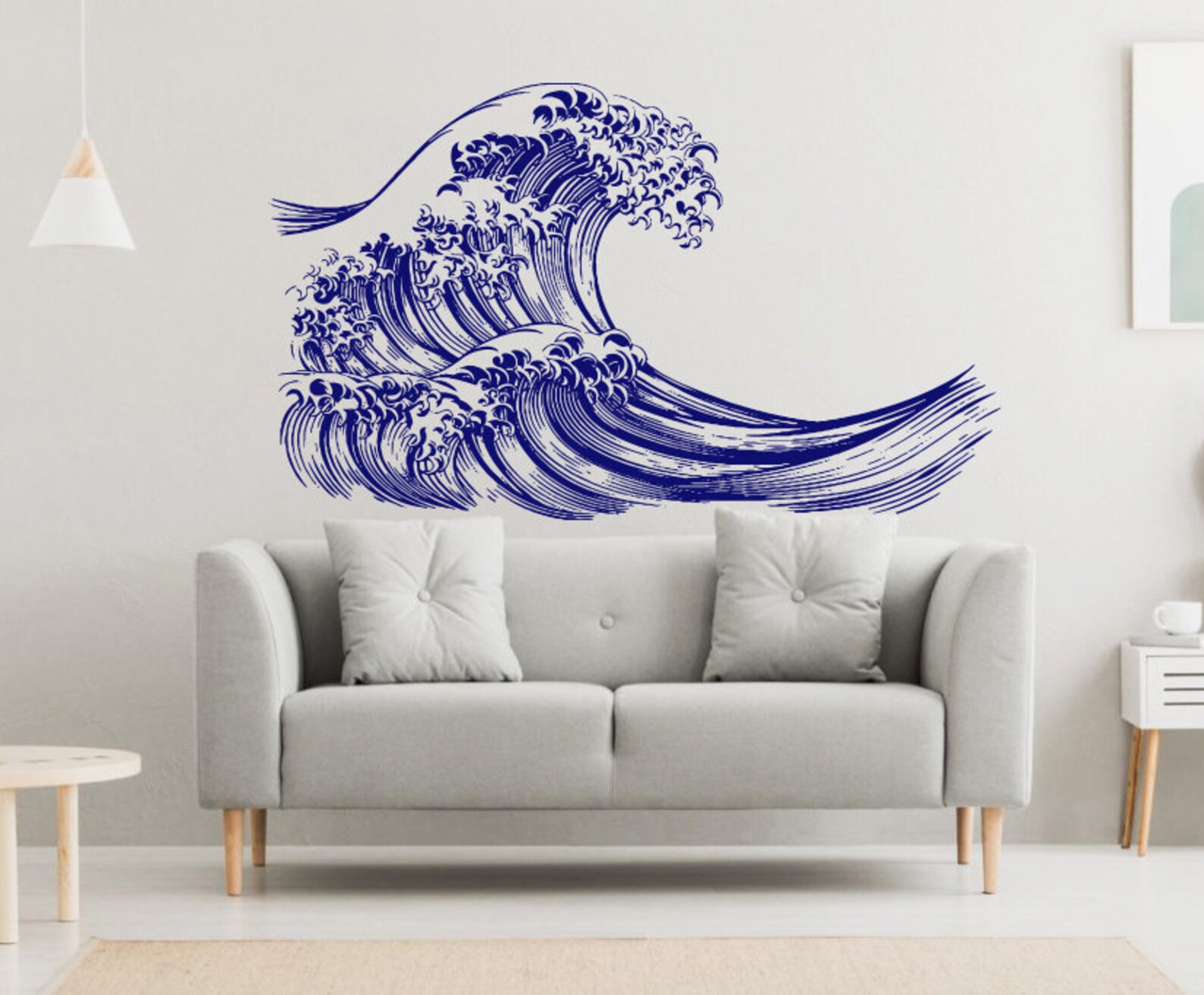 Ocean Wave Wall Decal Ocean Wave Wall Sticker Ocean Wave | Etsy