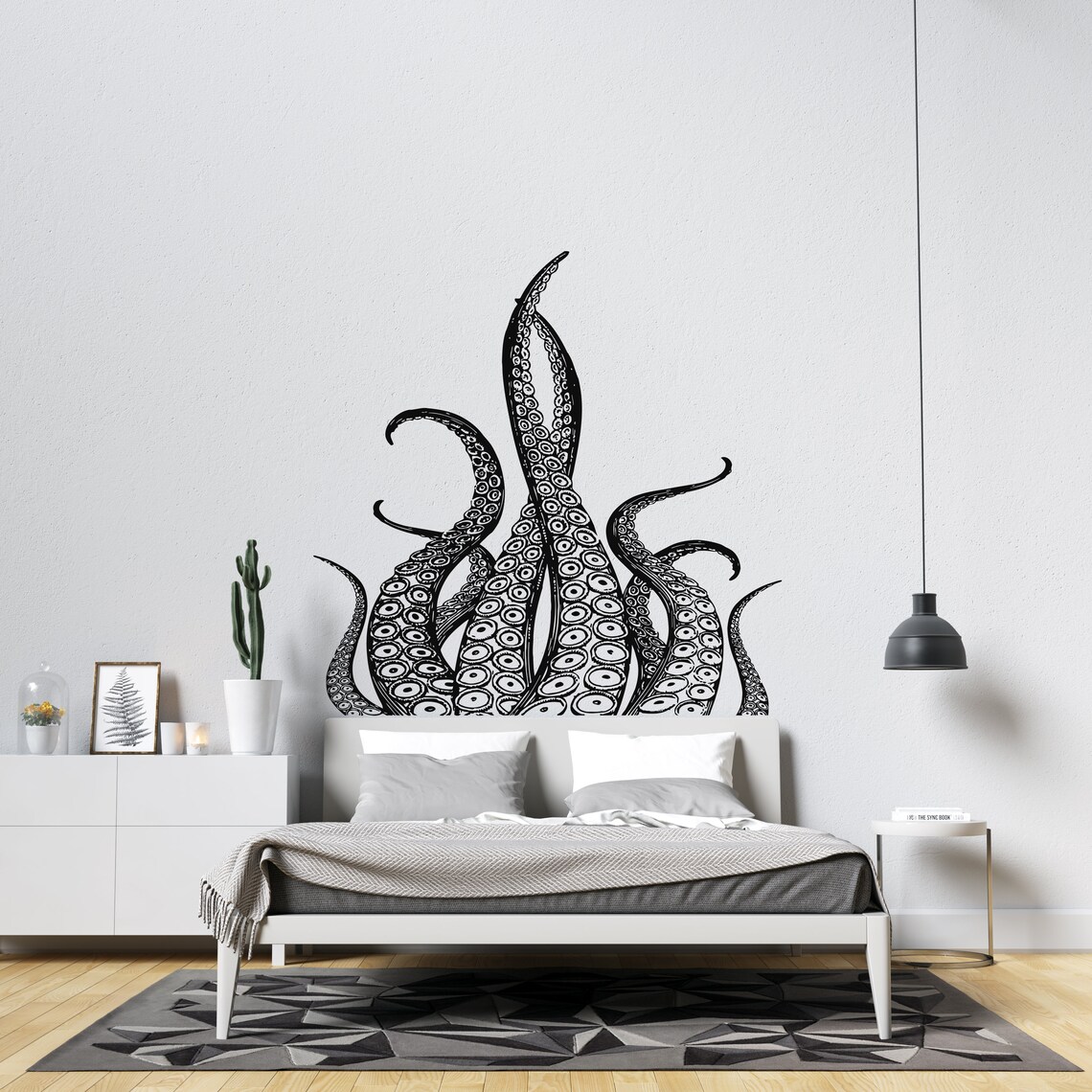 Octopus Tentacles Wall Decal Octopus Tentacles Wall Sticker | Etsy