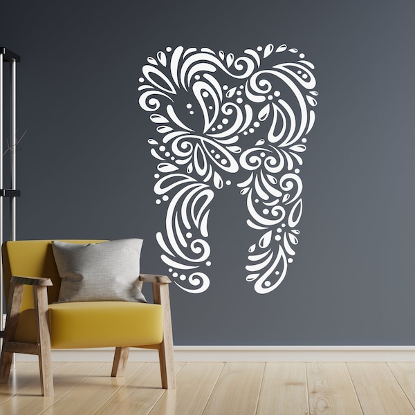 Tooth Decal - Etsy