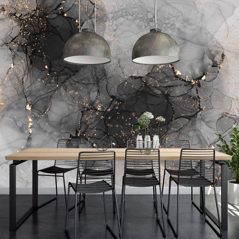 Kitchen Marble Wallpaper - Etsy