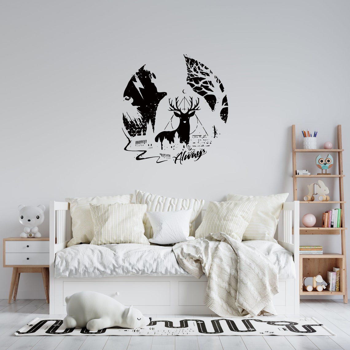 Harry Potter Wall Decal Hogwarts Wall Sticker Golden Snitch | Etsy