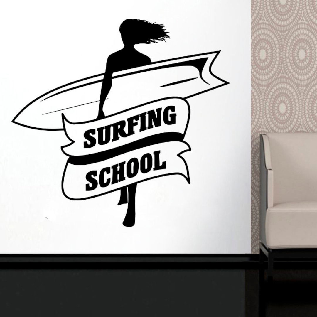 Surfing Surfer Board Wave Ocean Extreme Wall Sports Wall Decor Wall ...