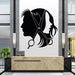 Hair Salon Wall Window Decal Sticker Hair Stylist Hair Tools Scissors ...
