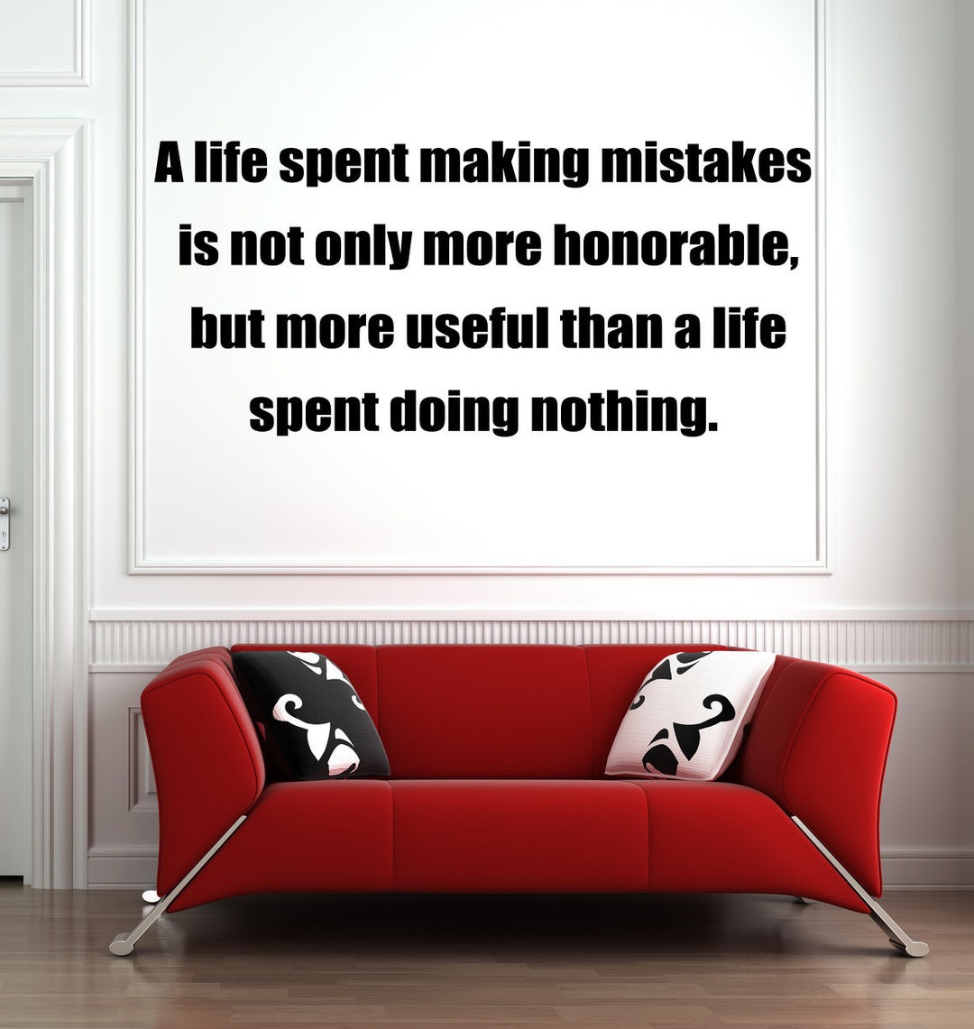 Life Quote Wall Decal | Motivational Quote Wall Decal | Inspirational ...