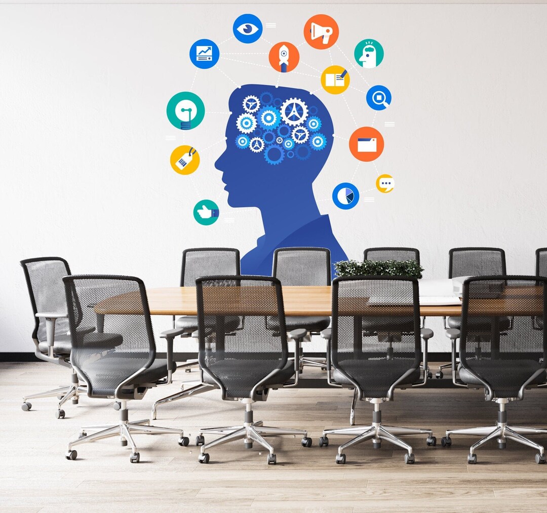 Think Big Office Wall Decal Teamwork Quote Wall Sticker Office Decor ...