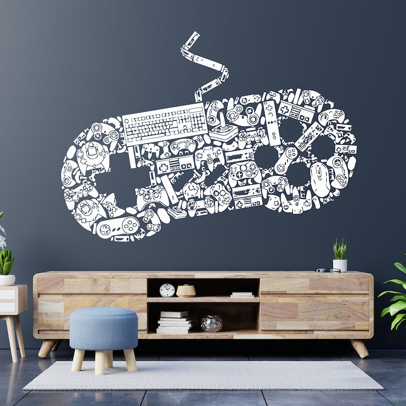 Gaming Room Wall Decals - Etsy