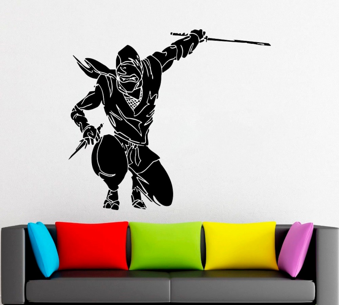 Samurai and Ninja Fighting Samurai Ninja Martial Arts Gift Office Mans ...