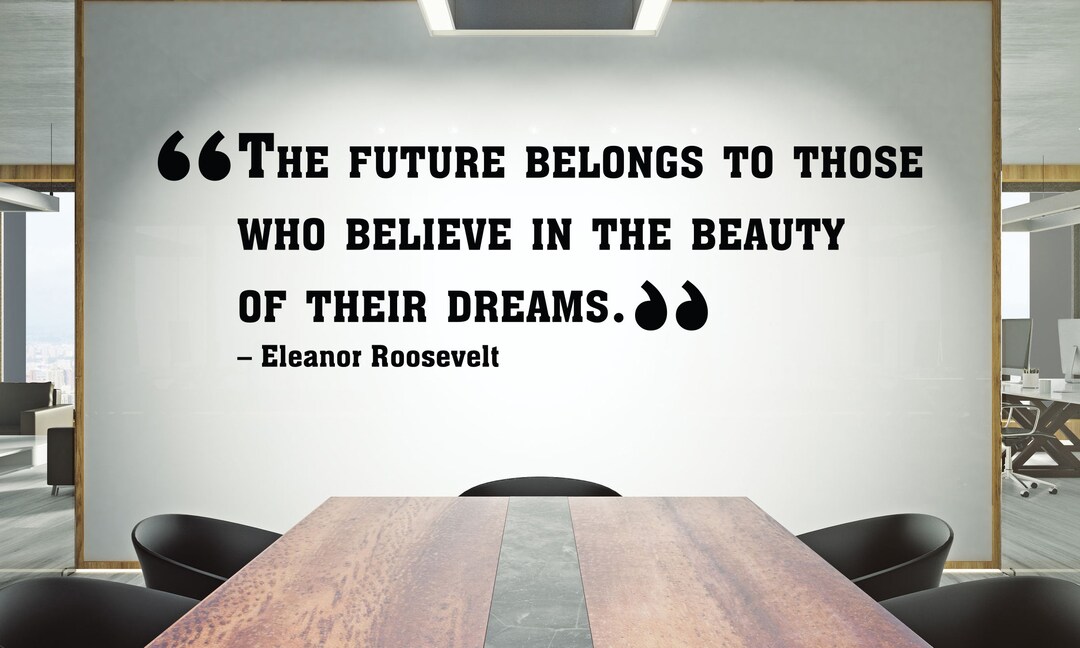 Office Wall Decal Teamwork Quote Wall Sticker Office Decor Inspire ...