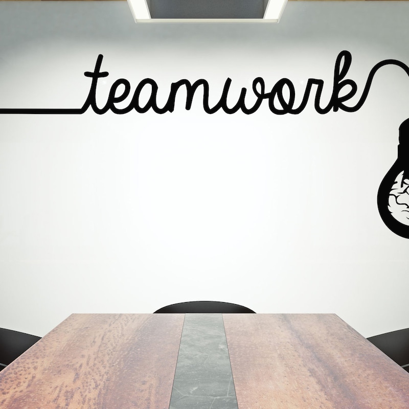Teamwork Wall Art - Etsy