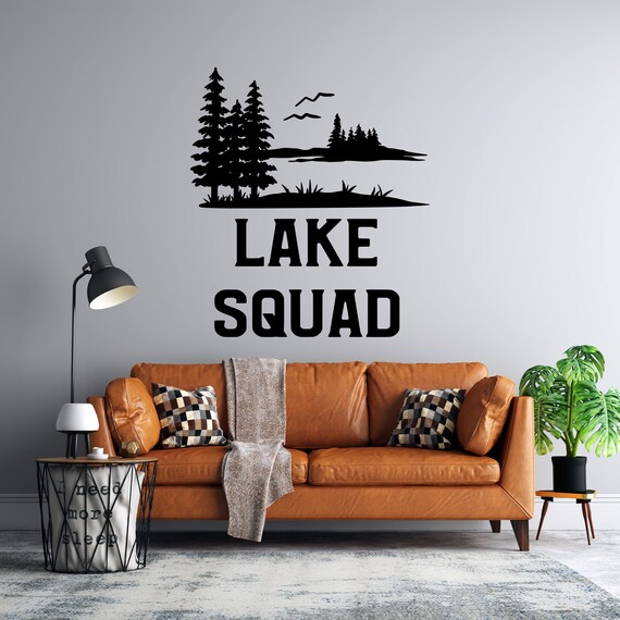 Lake House Wall Decal Lake House Quote Wall Sticker Lake | Etsy