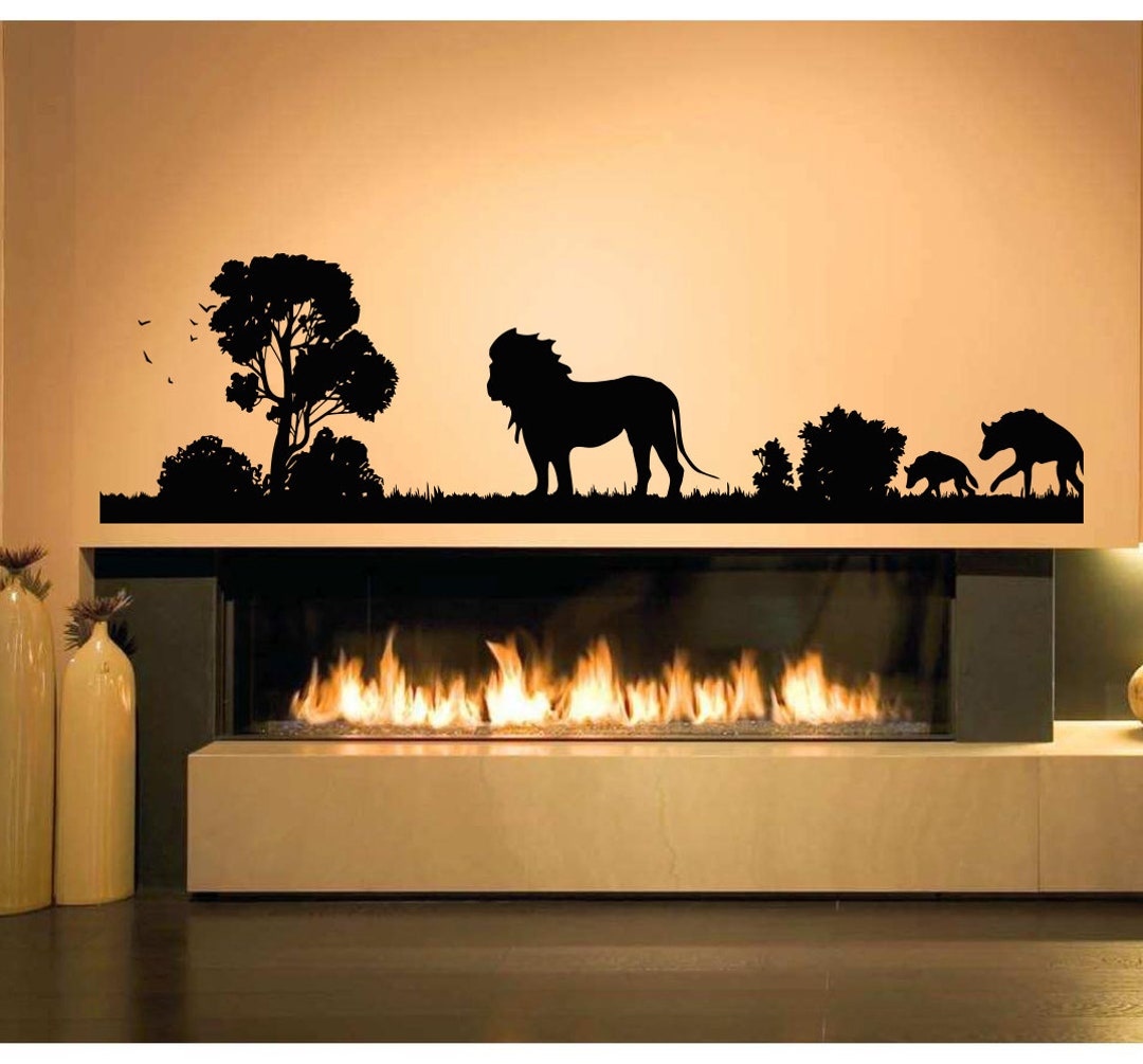 Africa Wall Decal Vinyl Stickers African Wild Pride Animals Home ...