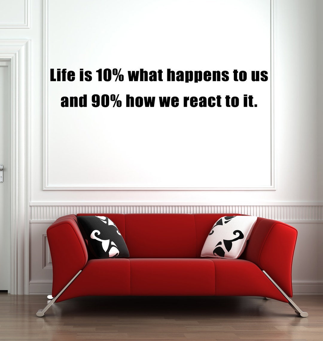 Life Quote Wall Decal | Motivational Quote Wall Decal | Inspirational ...