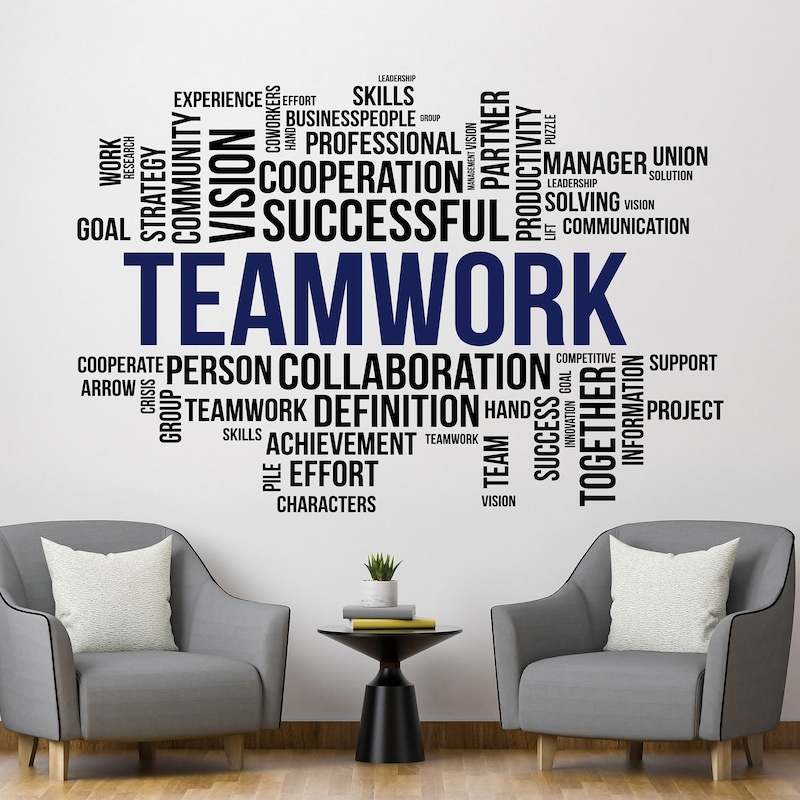 Office Wall Decal - Etsy