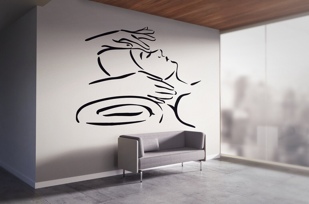 Spa Salon Wall Decals Facials Skincare Quote Wall Sticker Beauty Salon