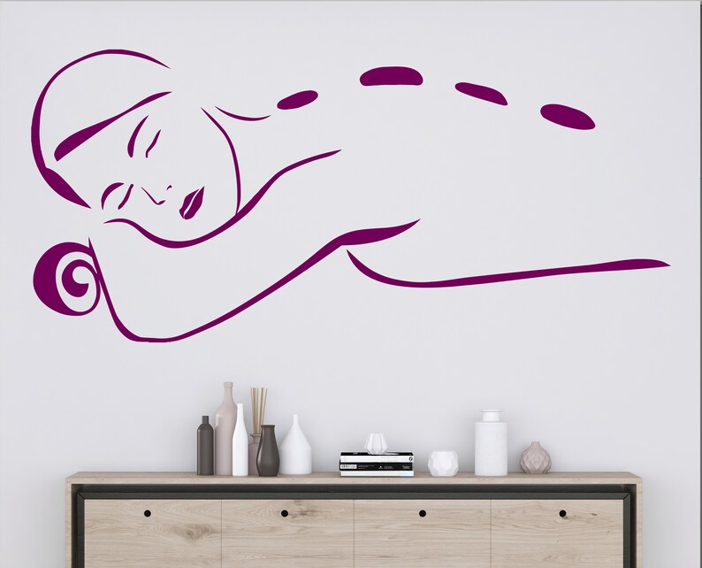 Spa Decal Wall Decal Window Sticker Beauty Salon Spa Decal | Etsy