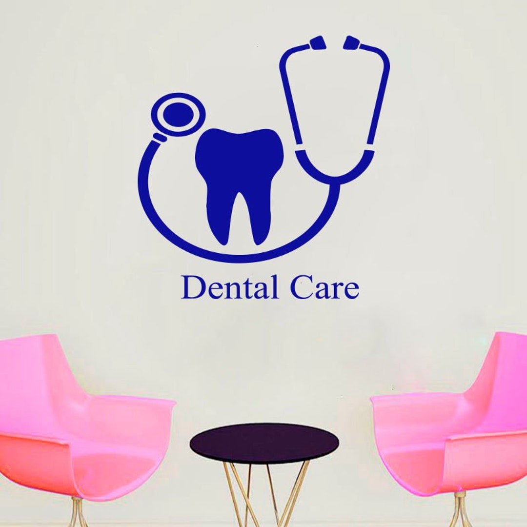 Dental Clinic Wall Decal | Dental Wall Sticker | Dental Clinic Wall ...