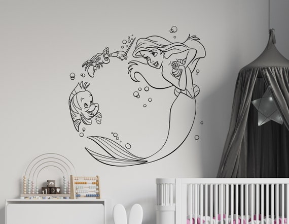 Little Mermaid Wall Decor