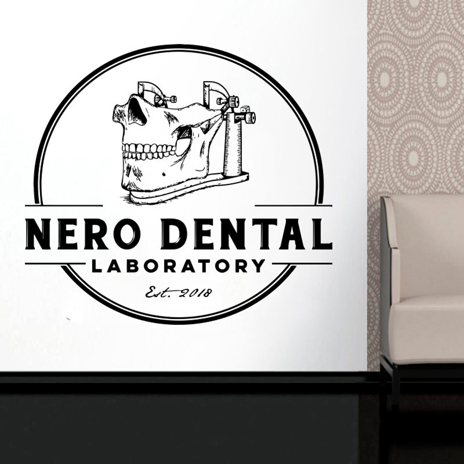 Dental Clinic Wall Decal Dental Wall Sticker Dental Clinic - Etsy