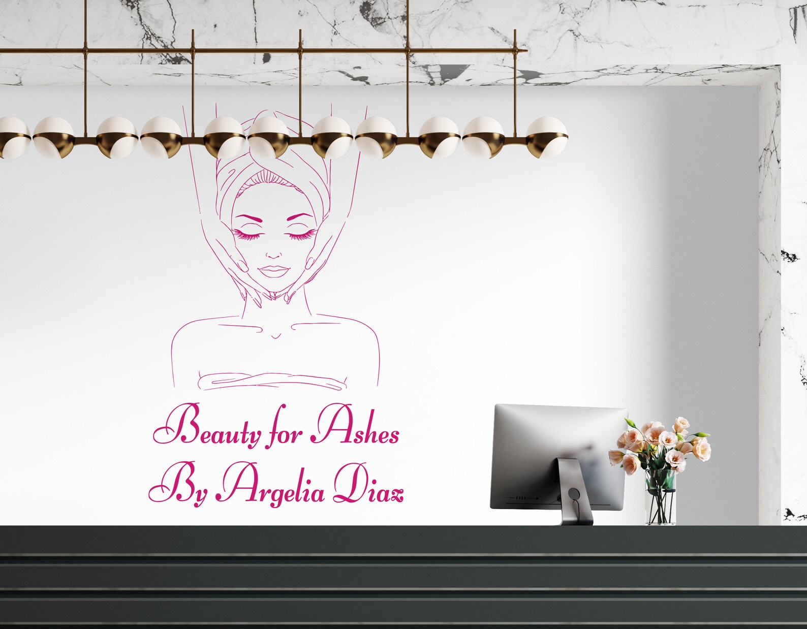 Spa Salon Wall Decals Facials Skincare Quote Wall Sticker Etsy