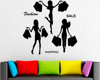 Model Wall Decal | Etsy